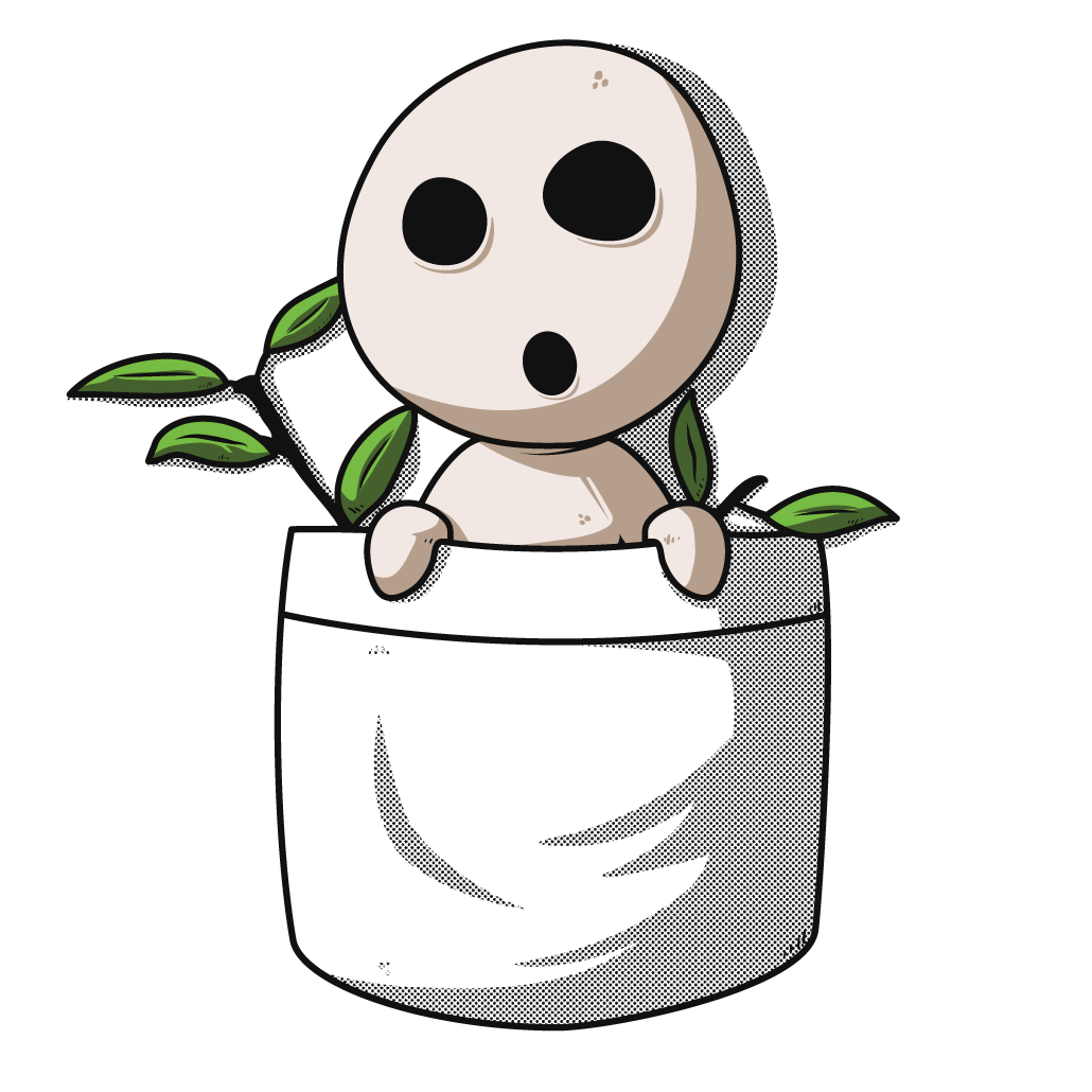 Kodama pocket | Coton 100% Bio | Geek et original